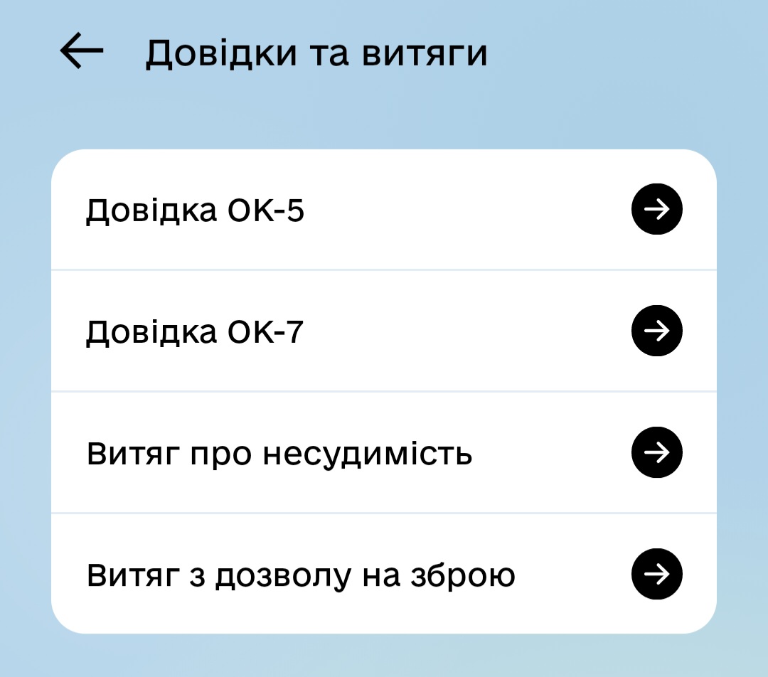 Довідки ОК-5 та ОК-7: як отримати в Дії • FactorAcademy